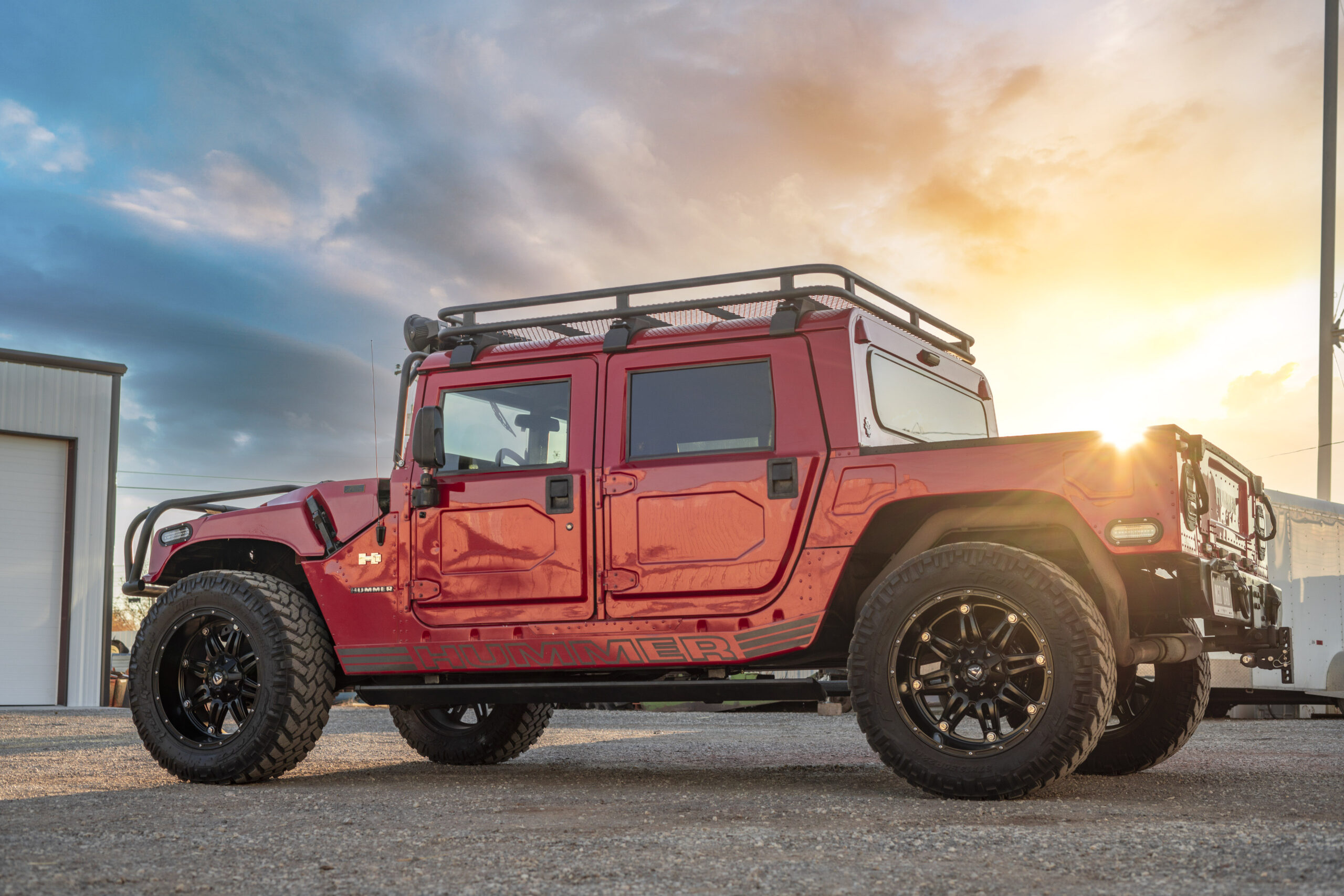 Hummer H1 Custom Amp Steps - AudioCraft